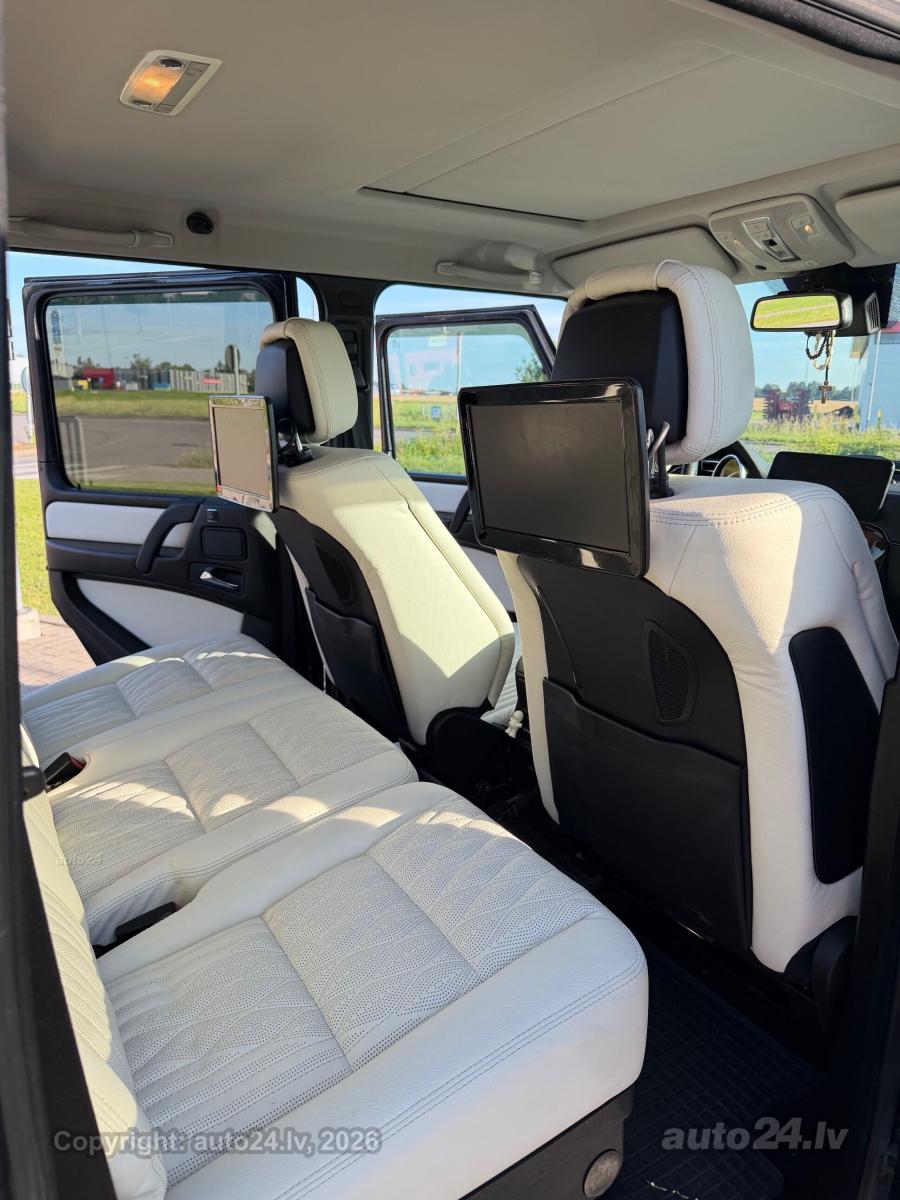 Melns Mercedes-Benz G-Class 2015 Tallina, ar dzinēja tilpumu 3.00 L un nobraukumu 176 tūkst. km par 69000 €, foto 14 vietnē AUTOMOTO.COM.LV