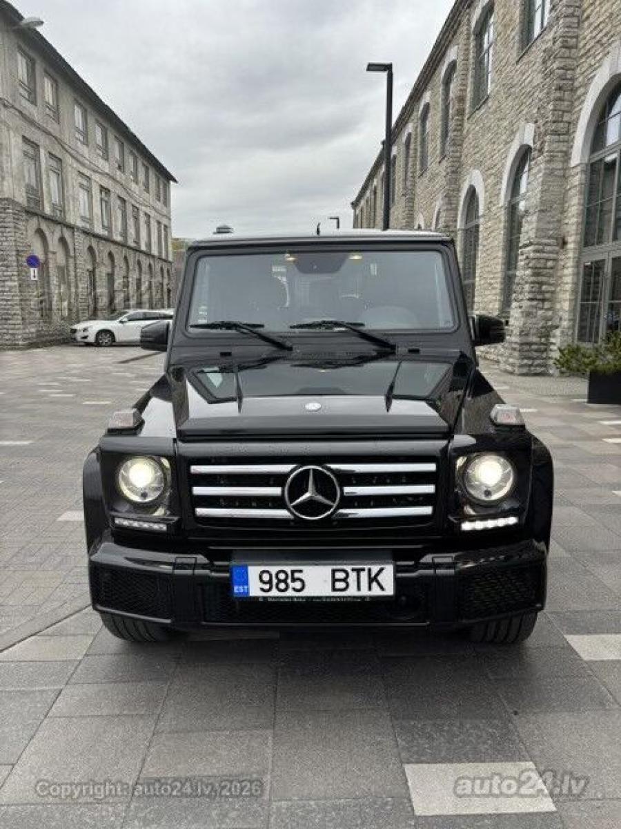 Black Mercedes-Benz G-Class 2016 in Tallinn, with an engine capacity of 3.00 L and mileage of 170 thousand km for 65000 €, photo 3 on AUTOMOTO.COM.LV