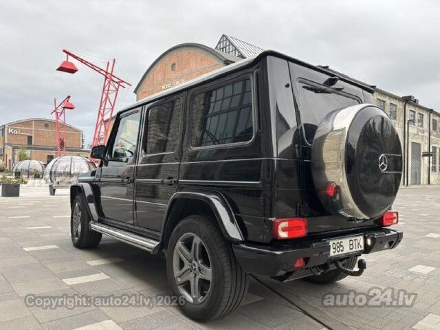 Black Mercedes-Benz G-Class 2016 in Tallinn, with an engine capacity of 3.00 L and mileage of 170 thousand km for 65000 €, photo 4 on AUTOMOTO.COM.LV