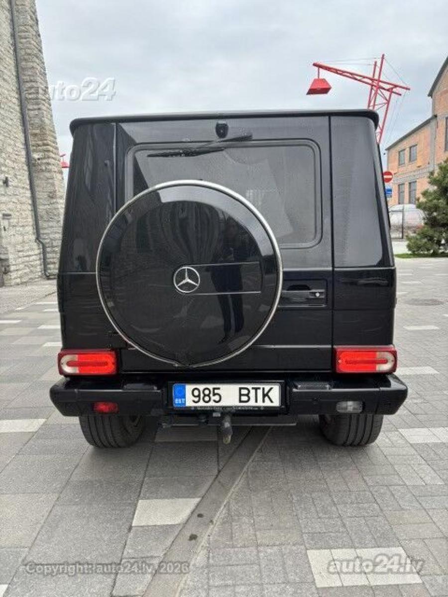 Black Mercedes-Benz G-Class 2016 in Tallinn, with an engine capacity of 3.00 L and mileage of 170 thousand km for 65000 €, photo 10 on AUTOMOTO.COM.LV