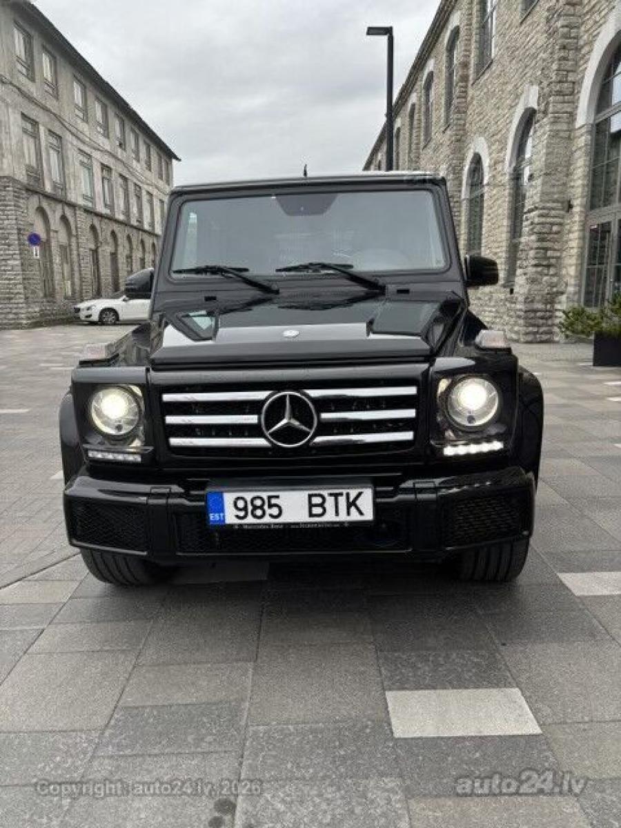 Black Mercedes-Benz G-Class 2016 in Tallinn, with an engine capacity of 3.00 L and mileage of 170 thousand km for 65000 €, photo 11 on AUTOMOTO.COM.LV