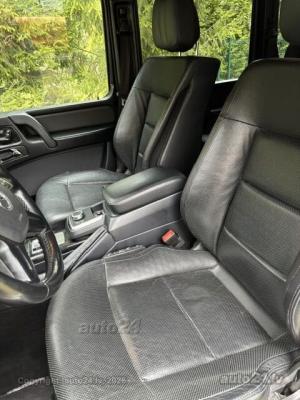 Black Mercedes-Benz G-Class 2016 in Tallinn, with an engine capacity of 3.00 L and mileage of 170 thousand km for 65000 €, photo 15 on AUTOMOTO.COM.LV