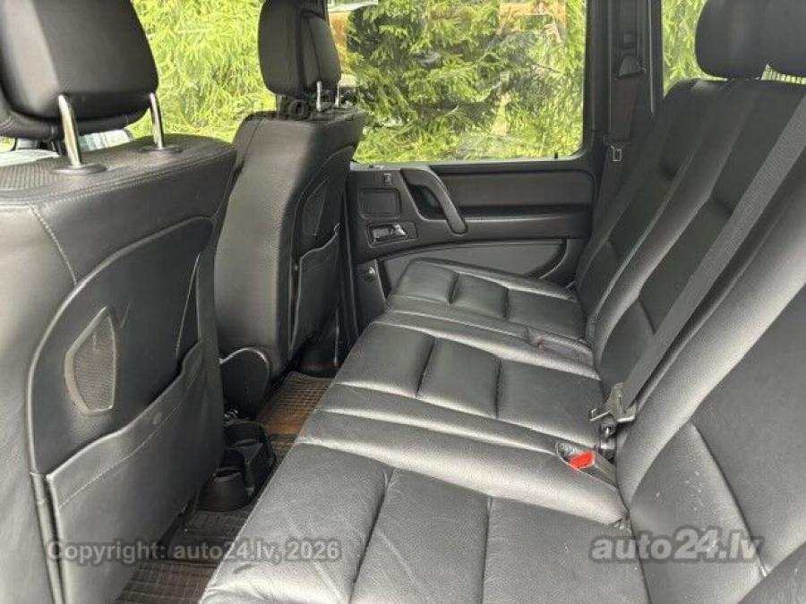 Black Mercedes-Benz G-Class 2016 in Tallinn, with an engine capacity of 3.00 L and mileage of 170 thousand km for 65000 €, photo 16 on AUTOMOTO.COM.LV