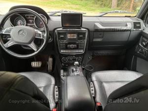 Black Mercedes-Benz G-Class 2016 in Tallinn, with an engine capacity of 3.00 L and mileage of 170 thousand km for 65000 €, photo 17 on AUTOMOTO.COM.LV
