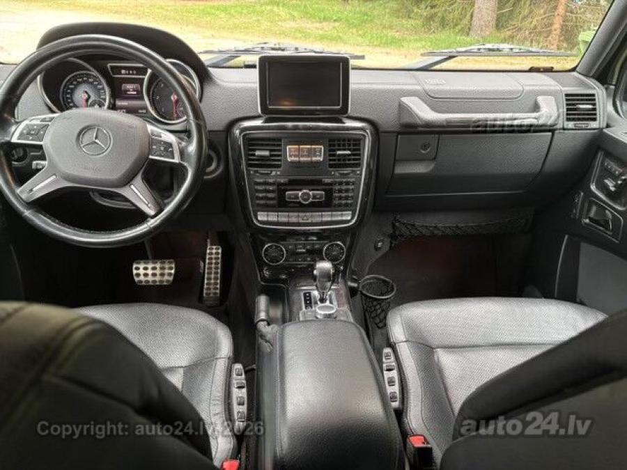 Black Mercedes-Benz G-Class 2016 in Tallinn, with an engine capacity of 3.00 L and mileage of 170 thousand km for 65000 €, photo 17 on AUTOMOTO.COM.LV