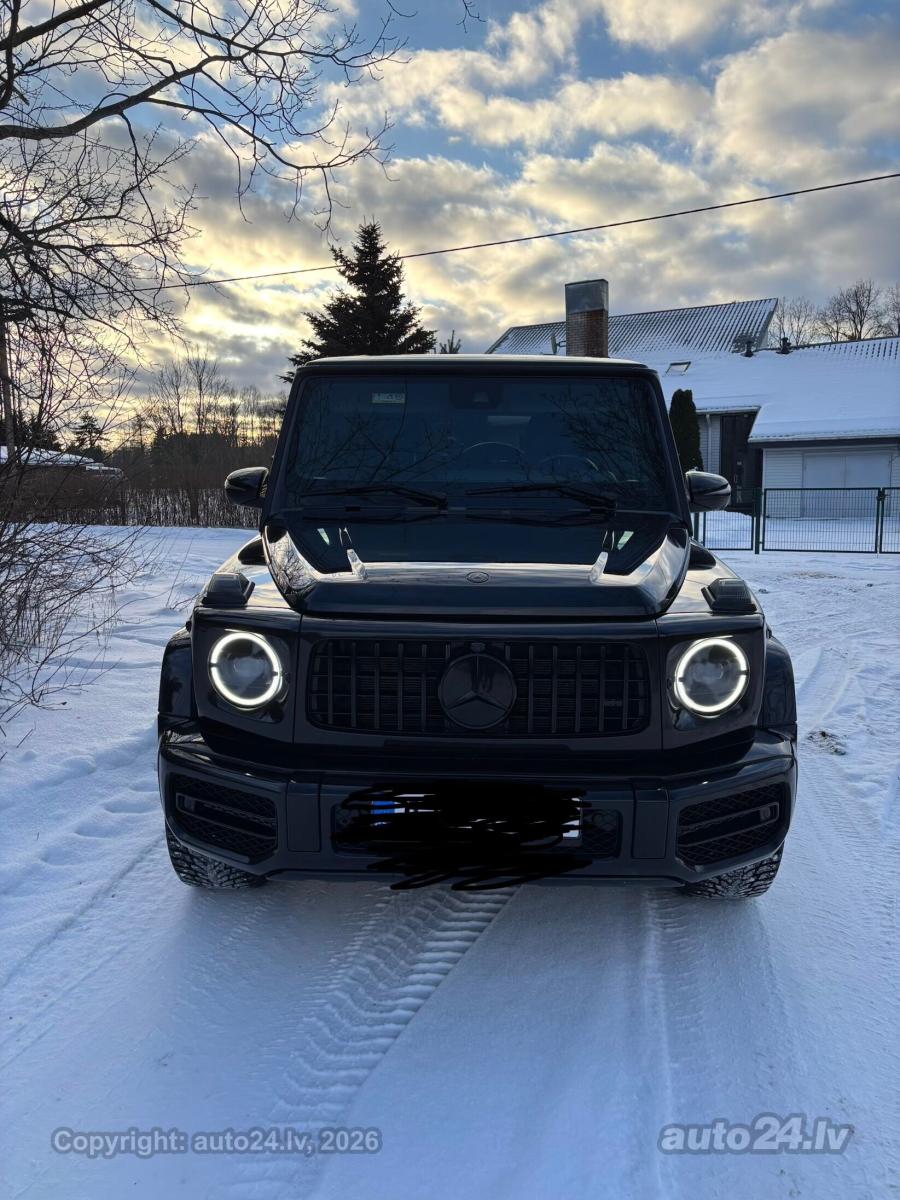 Black Mercedes-Benz G-Class 2019 in Johvi, with an engine capacity of 2.93 L and mileage of 117 thousand km for 105000 €, photo 1 on AUTOMOTO.COM.LV