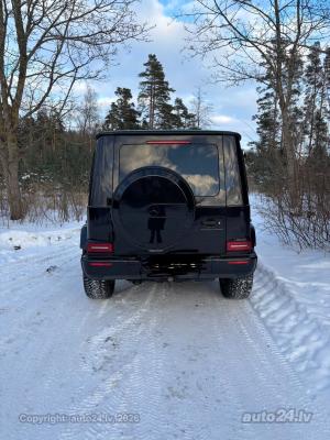 Black Mercedes-Benz G-Class 2019 in Johvi, with an engine capacity of 2.93 L and mileage of 117 thousand km for 105000 €, photo 4 on AUTOMOTO.COM.LV