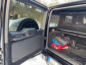 Black Mercedes-Benz G-Class 2019 in Johvi, with an engine capacity of 2.93 L and mileage of 117 thousand km for 105000 €, photo 9 on AUTOMOTO.COM.LV