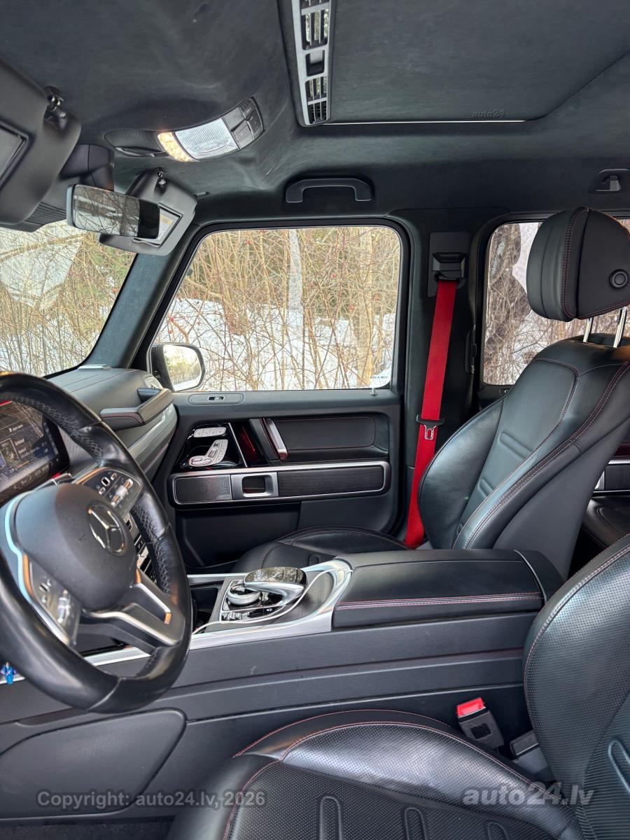 Black Mercedes-Benz G-Class 2019 in Johvi, with an engine capacity of 2.93 L and mileage of 117 thousand km for 105000 €, photo 11 on AUTOMOTO.COM.LV