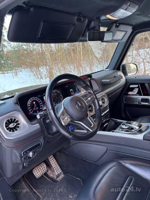 Black Mercedes-Benz G-Class 2019 in Johvi, with an engine capacity of 2.93 L and mileage of 117 thousand km for 105000 €, photo 16 on AUTOMOTO.COM.LV