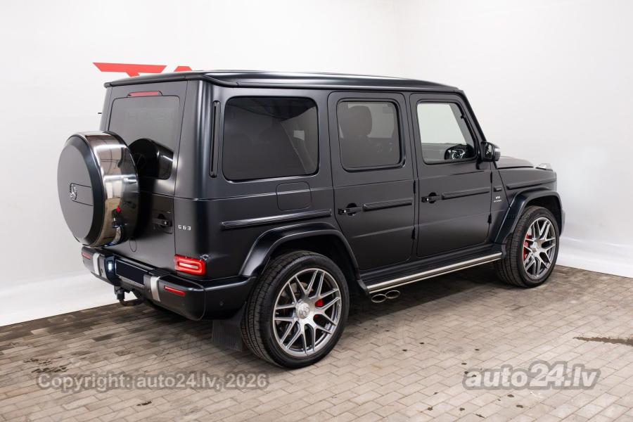 Black Mercedes-Benz G-Class 2019 in Tartu, with an engine capacity of 4.00 L and mileage of 56 thousand km for 149000 €, photo 5 on AUTOMOTO.COM.LV