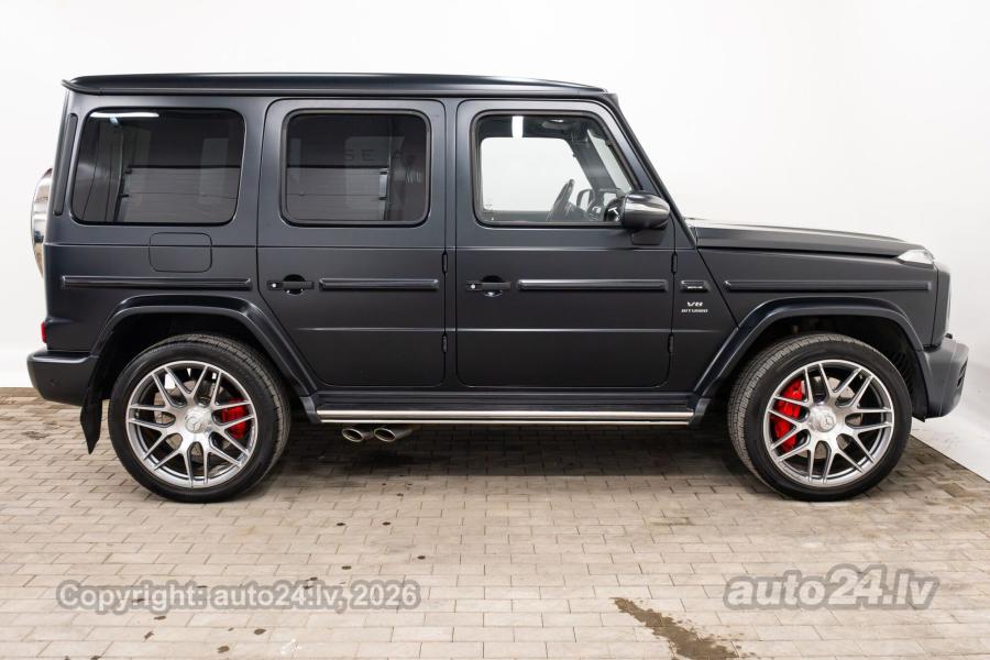 Black Mercedes-Benz G-Class 2019 in Tartu, with an engine capacity of 4.00 L and mileage of 56 thousand km for 149000 €, photo 6 on AUTOMOTO.COM.LV