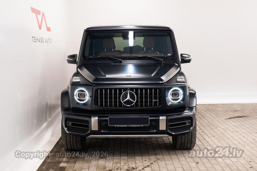 Black Mercedes-Benz G-Class 2019 in Tartu, with an engine capacity of 4.00 L and mileage of 56 thousand km for 149000 €, photo 7 on AUTOMOTO.COM.LV