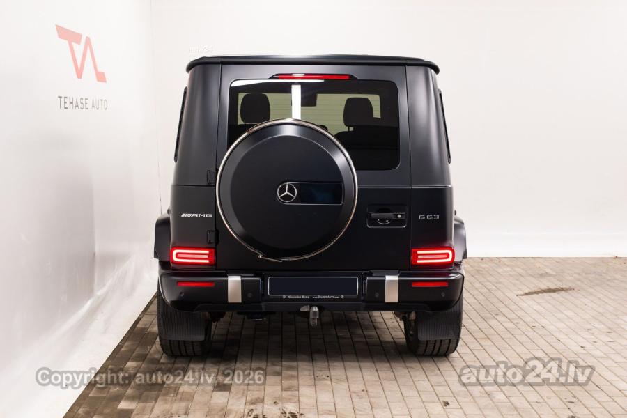 Black Mercedes-Benz G-Class 2019 in Tartu, with an engine capacity of 4.00 L and mileage of 56 thousand km for 149000 €, photo 8 on AUTOMOTO.COM.LV