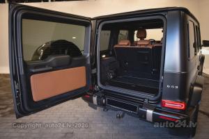 Black Mercedes-Benz G-Class 2019 in Tartu, with an engine capacity of 4.00 L and mileage of 56 thousand km for 149000 €, photo 9 on AUTOMOTO.COM.LV