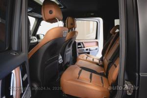 Black Mercedes-Benz G-Class 2019 in Tartu, with an engine capacity of 4.00 L and mileage of 56 thousand km for 149000 €, photo 13 on AUTOMOTO.COM.LV