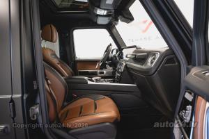 Black Mercedes-Benz G-Class 2019 in Tartu, with an engine capacity of 4.00 L and mileage of 56 thousand km for 149000 €, photo 14 on AUTOMOTO.COM.LV