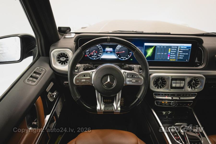 Black Mercedes-Benz G-Class 2019 in Tartu, with an engine capacity of 4.00 L and mileage of 56 thousand km for 149000 €, photo 16 on AUTOMOTO.COM.LV
