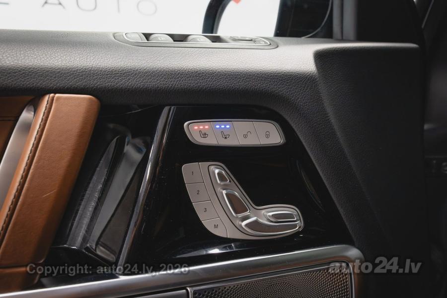 Black Mercedes-Benz G-Class 2019 in Tartu, with an engine capacity of 4.00 L and mileage of 56 thousand km for 149000 €, photo 20 on AUTOMOTO.COM.LV