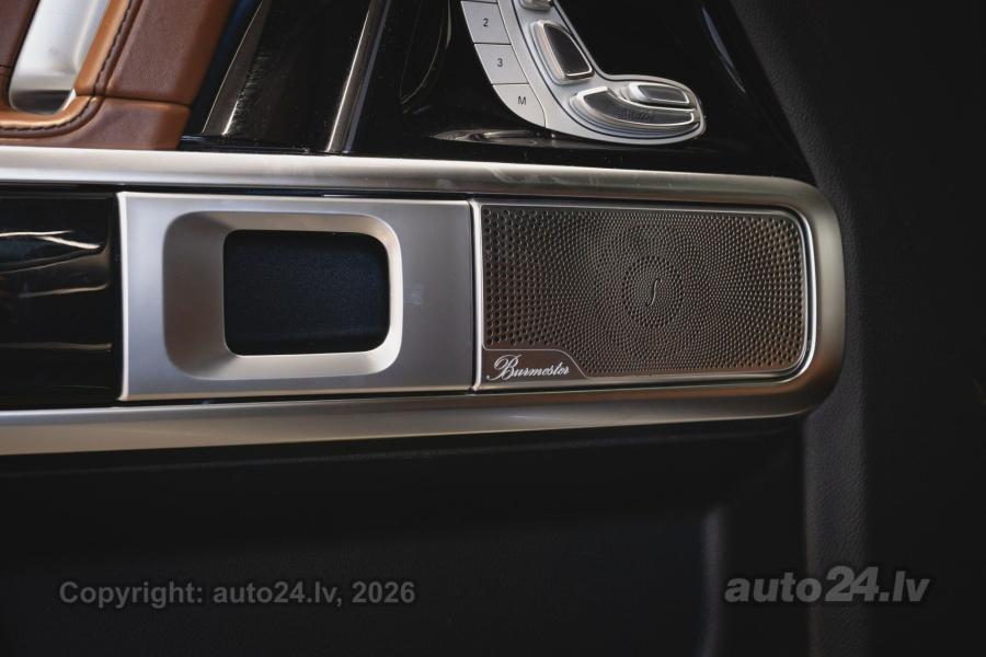 Black Mercedes-Benz G-Class 2019 in Tartu, with an engine capacity of 4.00 L and mileage of 56 thousand km for 149000 €, photo 21 on AUTOMOTO.COM.LV