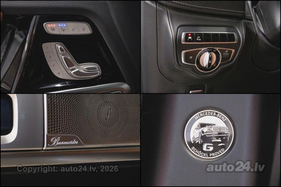 Black Mercedes-Benz G-Class 2019 in Tartu, with an engine capacity of 4.00 L and mileage of 56 thousand km for 149000 €, photo 25 on AUTOMOTO.COM.LV