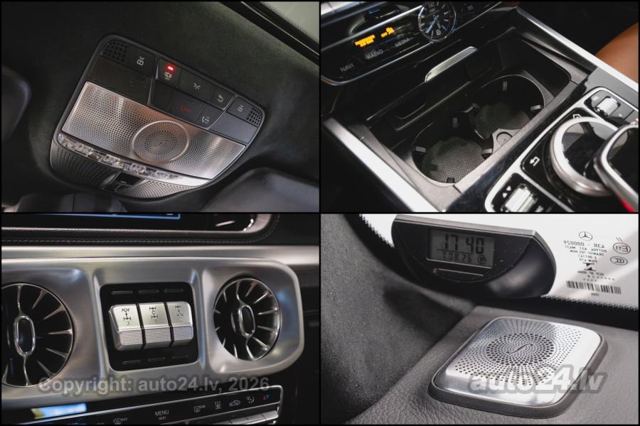 Black Mercedes-Benz G-Class 2019 in Tartu, with an engine capacity of 4.00 L and mileage of 56 thousand km for 149000 €, photo 26 on AUTOMOTO.COM.LV