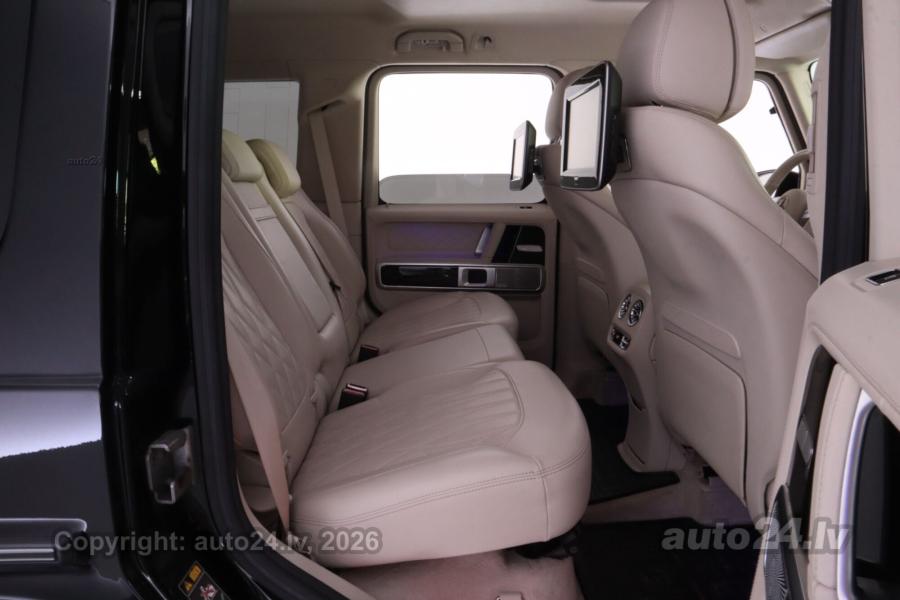 Melns Mercedes-Benz G-Class 2020 Tallina, ar dzinēja tilpumu 2.90 L un nobraukumu 153 tūkst. km par 94900 €, foto 11 vietnē AUTOMOTO.COM.LV