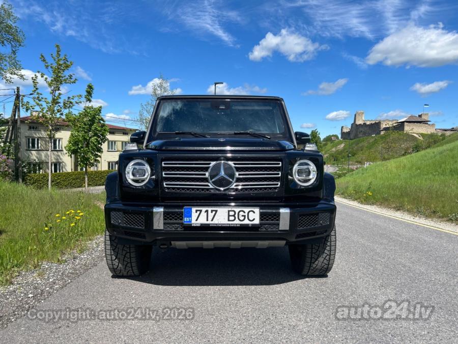 Черный Мерседес Г-Класс 2022 в Таллин, объемом двигателя 2.90 л и пробегом 93 тыс. км за 119900 €, фото 1 на AUTOMOTO.COM.LV