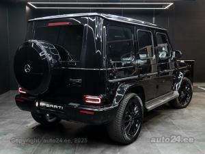 Black Mercedes-Benz G-Class 2023 in Tallinn, with an engine capacity of 2.90 L and mileage of 60 thousand km for 139900 €, photo 2 on AUTOMOTO.COM.LV