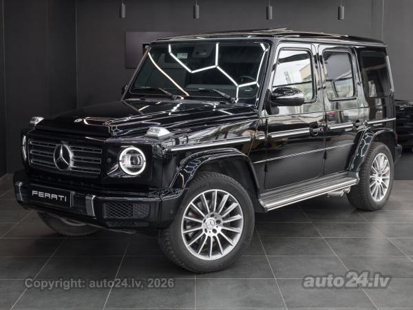 Black Mercedes-Benz G-Class 2023 in Tallinn, with an engine capacity of 3.00 L and mileage of 52 thousand km for 119900 €, photo 1 on AUTOMOTO.COM.LV