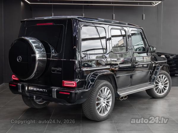 Black Mercedes-Benz G-Class 2023 in Tallinn, with an engine capacity of 3.00 L and mileage of 52 thousand km for 119900 €, photo 2 on AUTOMOTO.COM.LV