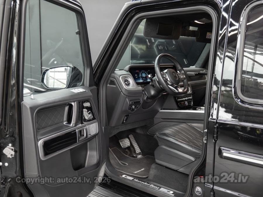Melns Mercedes-Benz G-Class 2023 Tallina, ar dzinēja tilpumu 3.00 L un nobraukumu 52 tūkst. km par 119900 €, foto 6 vietnē AUTOMOTO.COM.LV