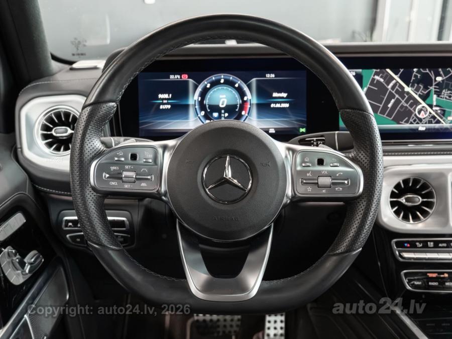 Melns Mercedes-Benz G-Class 2023 Tallina, ar dzinēja tilpumu 3.00 L un nobraukumu 52 tūkst. km par 119900 €, foto 11 vietnē AUTOMOTO.COM.LV