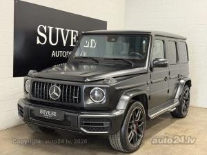 Black Mercedes-Benz G-Class 2023 in Tallinn, with an engine capacity of 4.00 L and mileage of 46 thousand km for 179995 €, photo  on AUTOMOTO.COM.LV