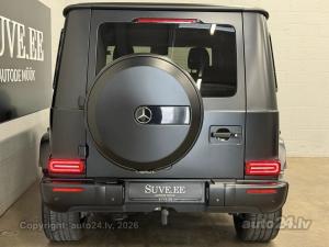 Black Mercedes-Benz G-Class 2023 in Tallinn, with an engine capacity of 4.00 L and mileage of 46 thousand km for 179995 €, photo 8 on AUTOMOTO.COM.LV