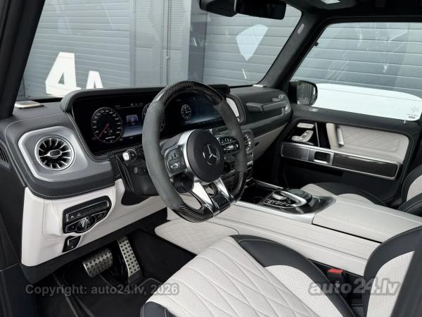 Melns Mercedes-Benz G-Class 2023 Tallina, ar dzinēja tilpumu 4.00 L un nobraukumu 46 tūkst. km par 179995 €, foto 9 vietnē AUTOMOTO.COM.LV