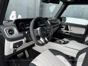 Black Mercedes-Benz G-Class 2023 in Tallinn, with an engine capacity of 4.00 L and mileage of 46 thousand km for 179995 €, photo 10 on AUTOMOTO.COM.LV