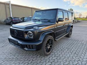 Melns Mercedes-Benz G-Class 2024 Tartu, ar dzinēja tilpumu 4.00 L un nobraukumu 22 tūkst. km par 229900 €, foto 2 vietnē AUTOMOTO.COM.LV