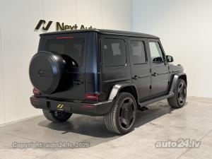 Melns Mercedes-Benz G-Class 2024 Tartu, ar dzinēja tilpumu 4.00 L un nobraukumu 17 tūkst. km par 224900 €, foto 2 vietnē AUTOMOTO.COM.LV