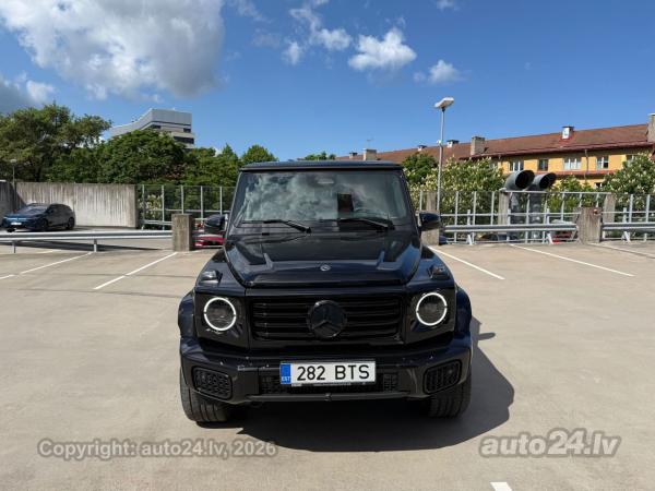 Melns Mercedes-Benz G-Class 2024 Tallina, ar dzinēja tilpumu 3.00 L un nobraukumu 15 tūkst. km par 167400 €, foto 8 vietnē AUTOMOTO.COM.LV