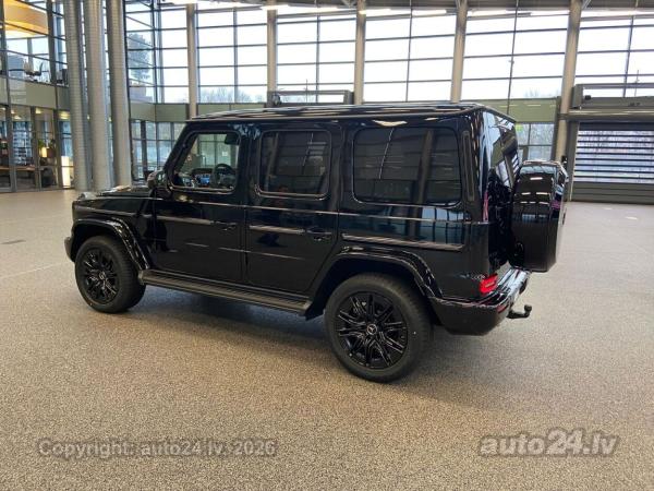 Black Mercedes-Benz G-Class 2025 in Tallinn, with an engine capacity of 2.99 L and mileage of 19 thousand km for 176000 €, photo 3 on AUTOMOTO.COM.LV