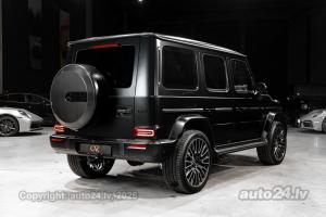 Black Mercedes-Benz G-Class 2025 in Riga, with an engine capacity of 4.00 L and mileage of 0 thousand km for 278300 €, photo 5 on AUTOMOTO.COM.LV