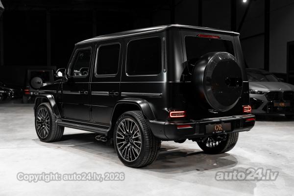 Black Mercedes-Benz G-Class 2025 in Riga, with an engine capacity of 4.00 L and mileage of 0 thousand km for 278300 €, photo 6 on AUTOMOTO.COM.LV
