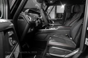 Black Mercedes-Benz G-Class 2025 in Riga, with an engine capacity of 4.00 L and mileage of 0 thousand km for 278300 €, photo 9 on AUTOMOTO.COM.LV