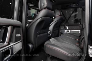 Black Mercedes-Benz G-Class 2025 in Riga, with an engine capacity of 4.00 L and mileage of 0 thousand km for 278300 €, photo 13 on AUTOMOTO.COM.LV