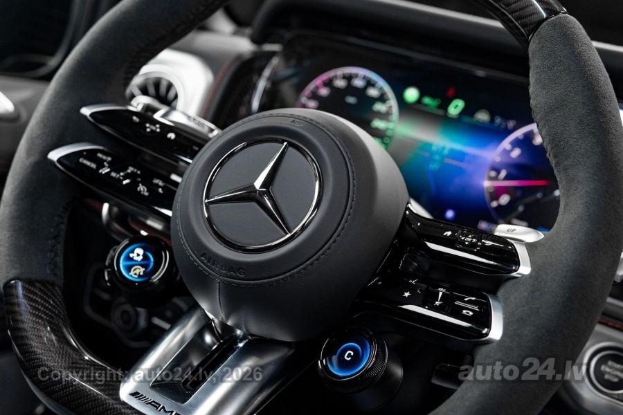 Black Mercedes-Benz G-Class 2025 in Riga, with an engine capacity of 4.00 L and mileage of 0 thousand km for 278300 €, photo 17 on AUTOMOTO.COM.LV