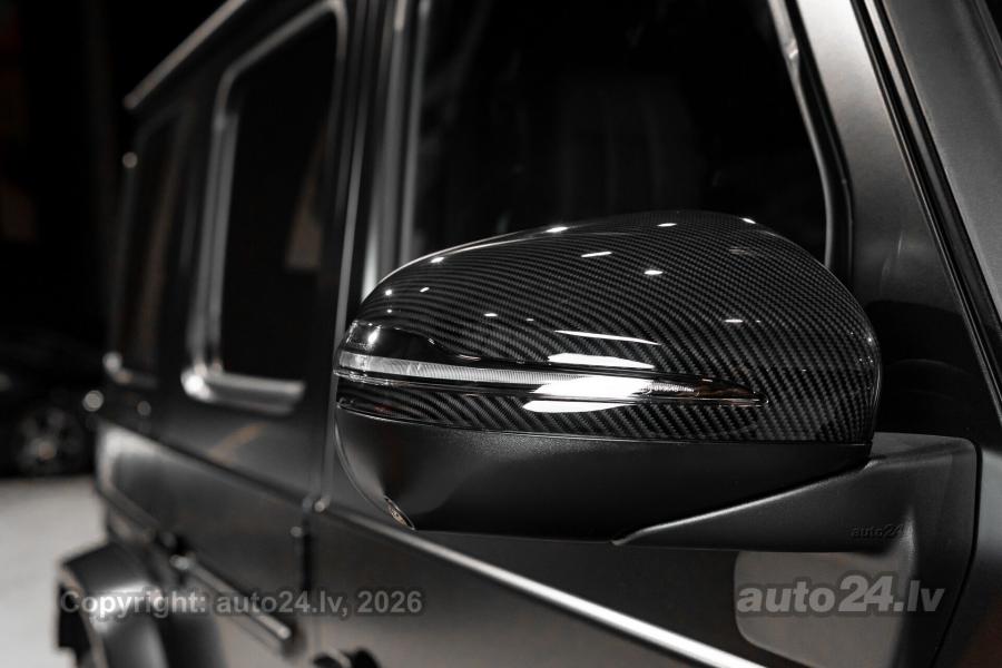 Black Mercedes-Benz G-Class 2025 in Riga, with an engine capacity of 4.00 L and mileage of 0 thousand km for 278300 €, photo 27 on AUTOMOTO.COM.LV