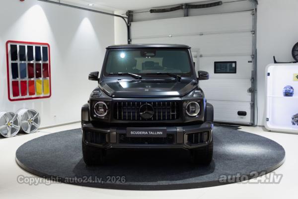 Melns Mercedes-Benz G-Class 2026 Tallina, ar dzinēja tilpumu 4.00 L un nobraukumu 4 tūkst. km par 260977 €, foto 2 vietnē AUTOMOTO.COM.LV