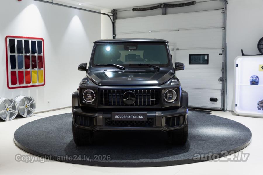 Melns Mercedes-Benz G-Class 2026 Tallina, ar dzinēja tilpumu 4.00 L un nobraukumu 4 tūkst. km par 260977 €, foto 3 vietnē AUTOMOTO.COM.LV