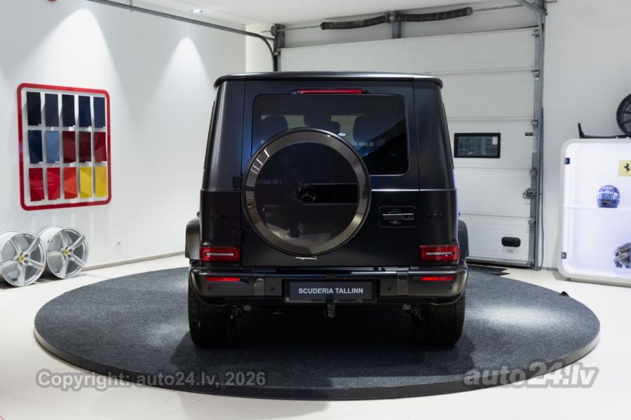 Melns Mercedes-Benz G-Class 2026 Tallina, ar dzinēja tilpumu 4.00 L un nobraukumu 4 tūkst. km par 260977 €, foto 4 vietnē AUTOMOTO.COM.LV